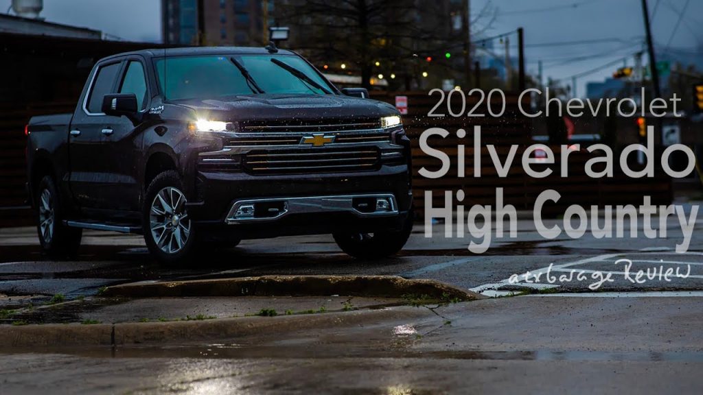 The 2020 Chevrolet Silverado High Country | Chevy Rolling with Class ...