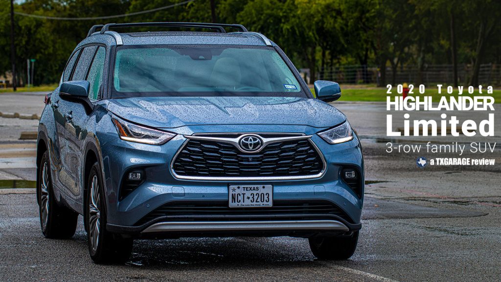 Family High – The 2020 Toyota Highlander Limited, 3-Row Family SUV ...