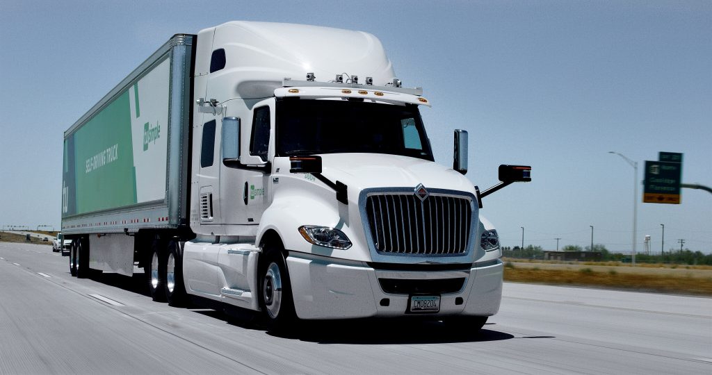 EASTWARD HO! TuSimple begins expanding autonomous freight network ...