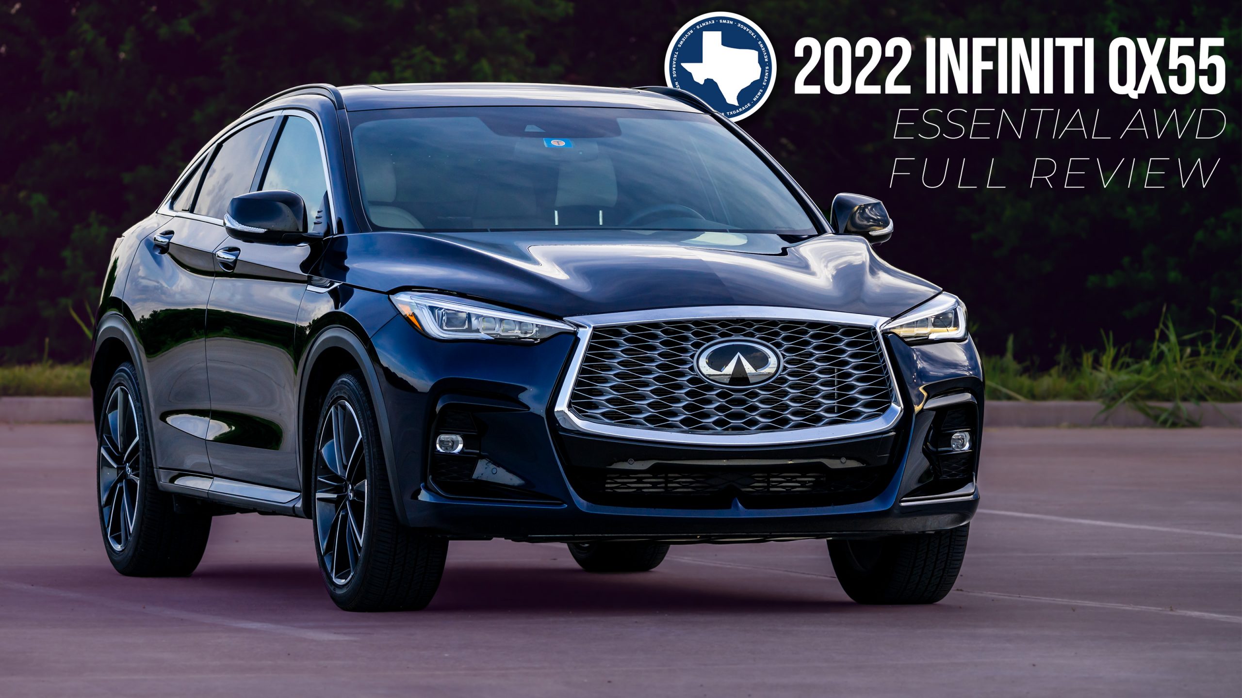 2022 Infiniti QX55 Essential AWD Full Review | txGarage