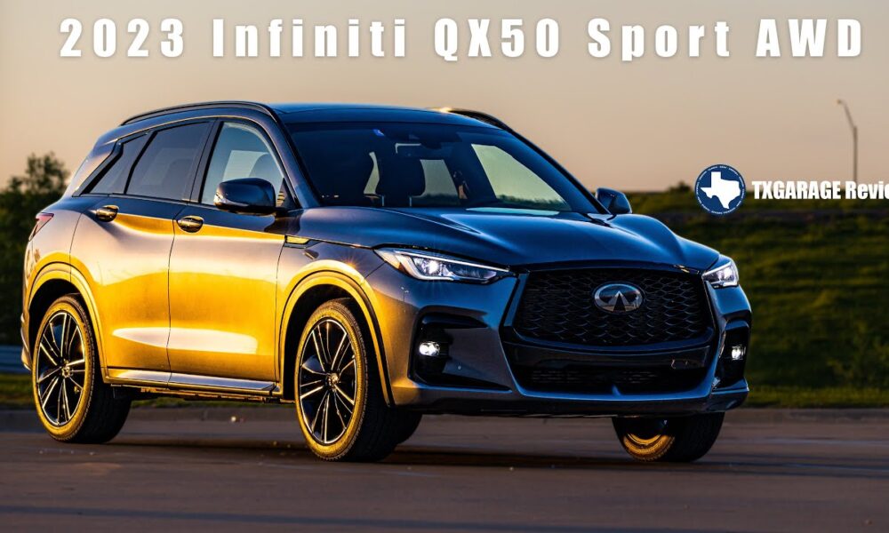 New 2023 Infiniti QX50 Sport AWD Review: Unleashing Power and ...