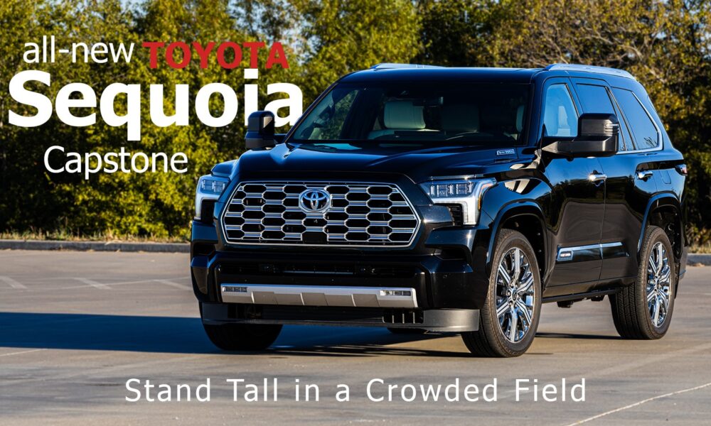 2024 Toyota Sequoia Capstone Hybrid 4WD: Power, Luxury, and Bold Design ...