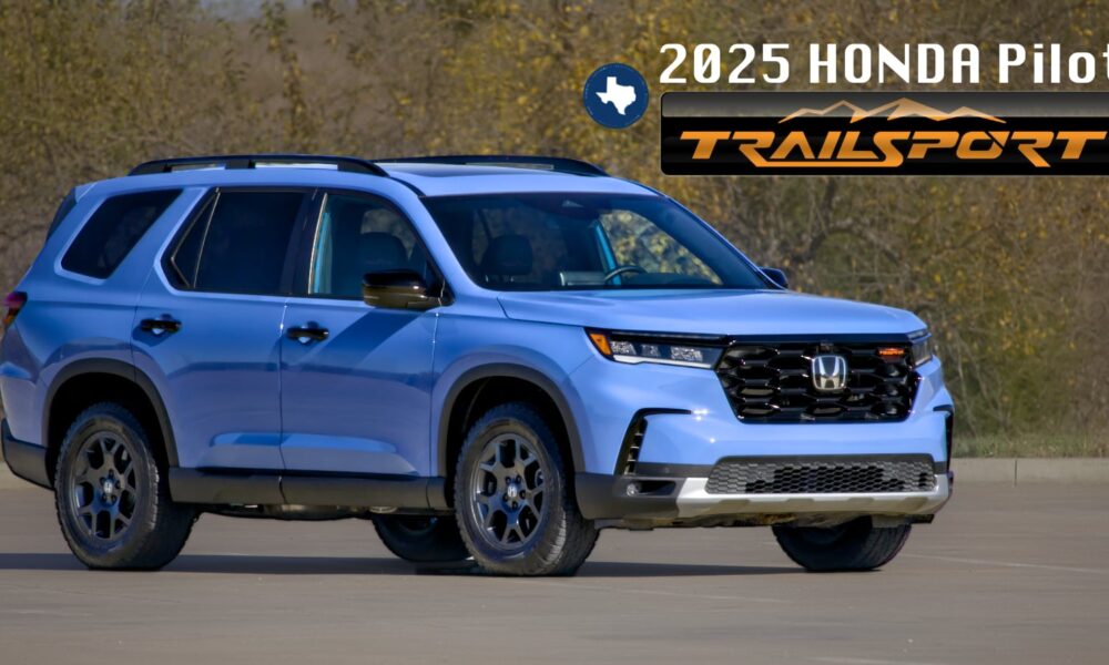 2025 Honda Pilot TrailSport: Rugged, Refined, and Ready for Adventure ...