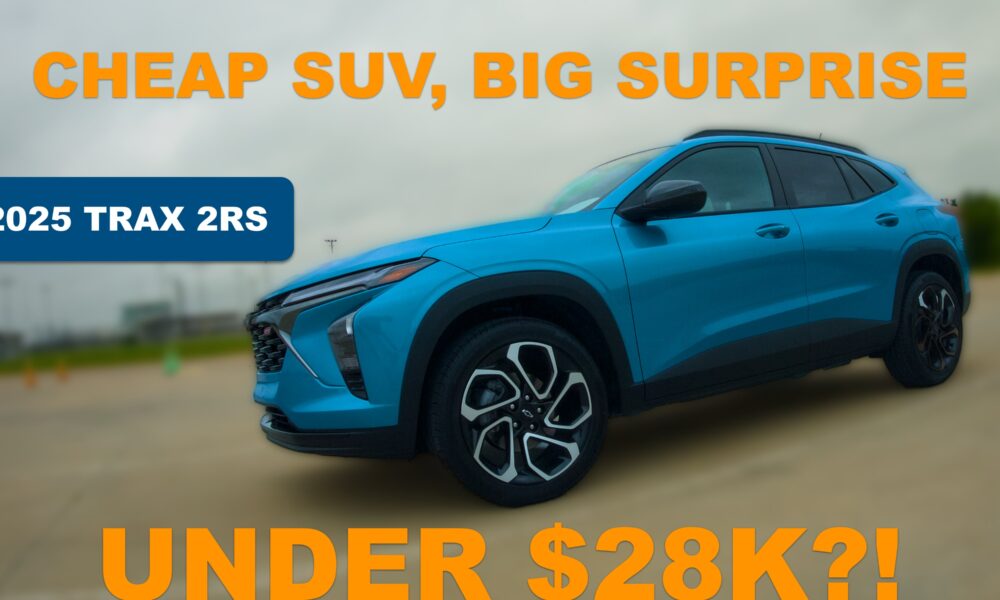 2025 Chevy Trax 2RS Review: A Budget SUV That Doesn’t Feel Like One ...