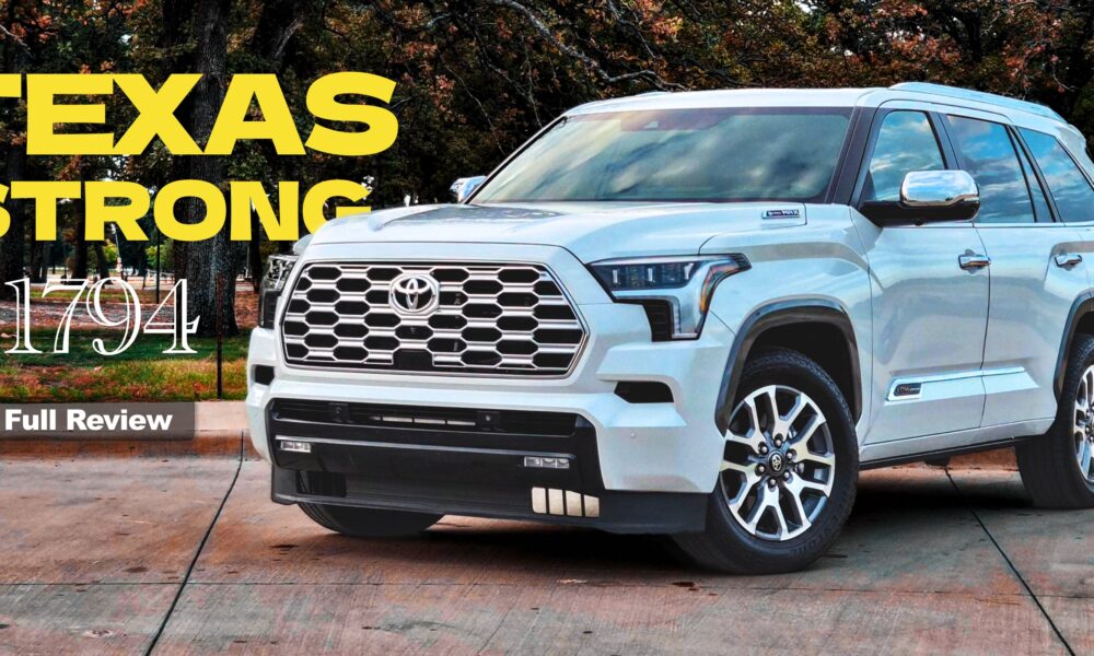 2025 Toyota Sequoia 1794 Edition: Big, Bold, and Built for Texas | txGarage